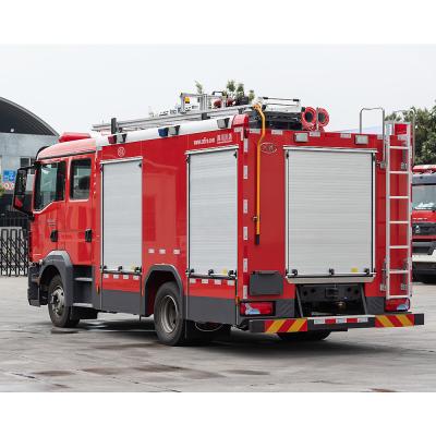 China MAN 3T Small Water FoamTank Fire Fighting Truck Specialized Vehicle China Manufacturer for sale