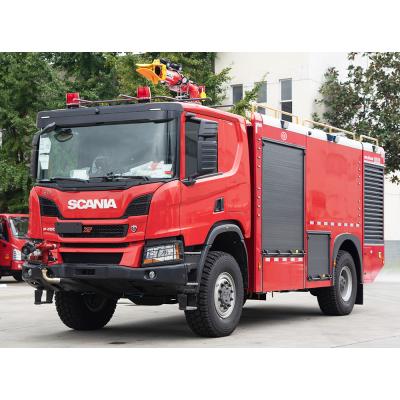 China 4x4 ARFF Rapid Intervention Fire Fighting Truck ARFF Airport Rescue Vehicle China Factory with Good Price for sale