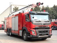 China 25m Water-Foam-Powder Tower Fire Fighting Truck Good Quality Specialized China Manufacturer for sale