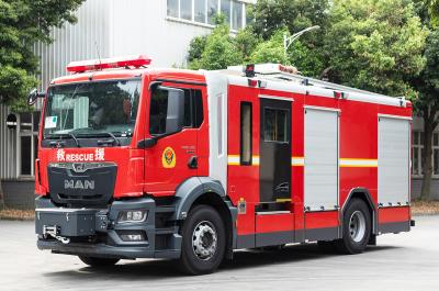 China Man 5-Ton Compressed Foam Fire Fighting Truck Price Specialized Vehicle China Factory for sale