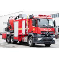 China 2000L Water Tank Mercedes-Benz 6*4 Positive and Negative Pressure Smoke Exhaust Fire Truck for Fire Emergency for sale