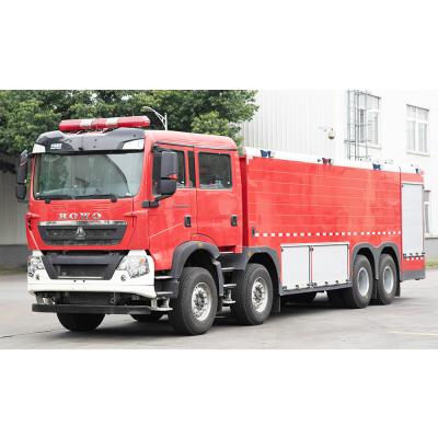 China HOWO T Series 21T Liquid Supply Fire Truck Good Quality Specialized Vehicle China Factory for sale