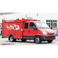 China 4x4 Small Rapid Intervention Fire Vehicle with 1000L Water Tank and Telescopic Lighting System for sale