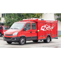 China 4x2 Small Rapid Intervention Fire Vehicle with 1000L Water Tank and Telescopic Lighting System for sale