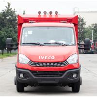 China 4x4 Small Rapid Intervention Fire Vehicle with 1000L Water Tank and Telescopic Lighting System for sale
