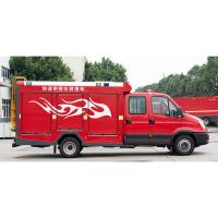 China 4x4 Small Rapid Intervention Fire Vehicle with 1000L Water Tank and Telescopic Lighting System for sale