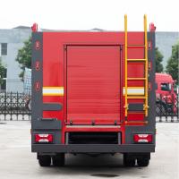 China 4x4 Small Rapid Intervention Fire Vehicle with 1000L Water Tank and Telescopic Lighting System for sale