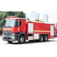 China Heavy-Duty Industrial Fire Truck with 10000L Water & 6000L Foam Capacity 100L/S @ 10bar Water Pump and 80L/S Fire Monitor for sale