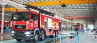 China Large Flow Foam Fire Truck with 800L Water Tank and 200L Foam Tank and Telescopic Lighting System for sale