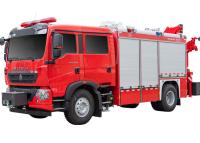 China Sinotruk HOWO Special Fire Truck with Rescue Equipment for sale