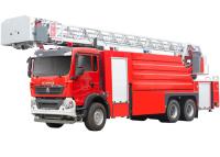 China Sinotruk HOWO 32m Aerial Ladder Rescue Fire Fighting Truck China Factory with Good Price for sale
