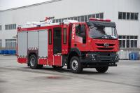 China 4T Water Tank Fire Fighting Truck Good Price Specialized Vehicle China Manufacturer for sale
