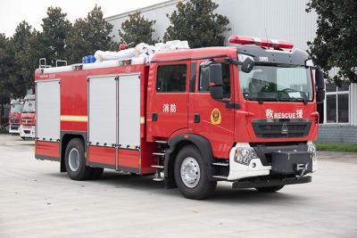 China Sinotruk HOWO 8T Water Tank Fire Engine Specialized Vehicle Price China Manufacturer for sale