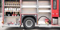 China SAIC-HONGYAN 6T CAFS Water Foam Tank Fire Engine Specialized Vehicle Good Price China Factory for sale