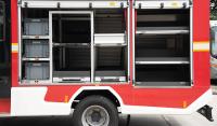 China DAILY Small Fire Truck with 3000L Water Tank and Rescue Tools for sale