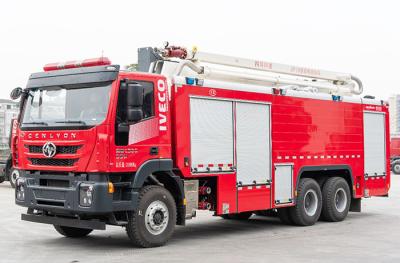 China SAIC-HONGYAN 18m Water Tower Aerial Fire Truck with 12000L Water & Foam for sale
