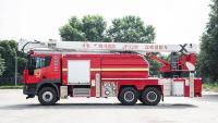 China 32m SAIC-HONGYAN Foam Tower Aerial Fire Truck with 6000L Water & Foam for sale