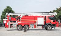 China 32m SAIC-HONGYAN Foam Tower Aerial Fire Truck with 6000L Water & Foam for sale