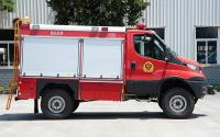 China 4x4 DAILY Rescue Fire Engine with CAFS Fire Extinguishing System for sale