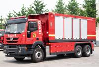 China SAIC-HONGYAN aluminum alloy Fire Fighting Vehicle Self Loading for sale