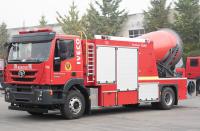 China SAIC-HONGYAN Smoke Exhaust Special Fire Fighting Truck With 2T Water Tank for sale