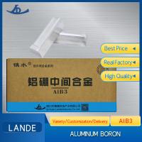 China Aluminum Boron Master Alloy (Model: AlB3, AlB5) for sale