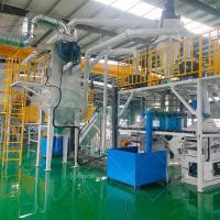 China 100kg/h-1000kg/h Solar Panel Lithium Battery Recycling Equipment with 14700 kg Weight for sale