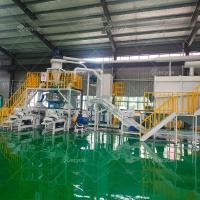 China 100kg/h-1000kg/h Solar Panel Lithium Battery Recycling Equipment with 14700 kg Weight for sale