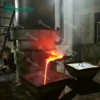 China Highly Versatile Scrap Lead Recycling Metal Melting Cupola Furnace with 380V Voltage for sale