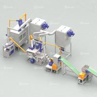 China High Efficiency Scrap Computer Board Recycle Machine PCB Crushing And Separating Line for sale