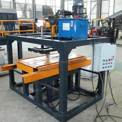 China Automatic Hydraulic PV Panel Aluminum Frame Dismantling Machine for Easy Glass Removal for sale