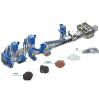 China 500KG/H Bifacial Solar Panel Recycling Line for Photovoltaic Cell Crushing and Separating for sale