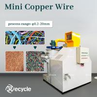 China Mini Wire Separator Crusher Machine Scrap Metal Shredders Small Cable Copper Wire Granulator Recycling Equipment for sale