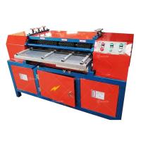 China Automation Waste Radiator Dismantling Equipment Radiator Copper Aluminum Separation Equipment for sale
