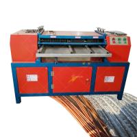 China Automation Waste Radiator Dismantling Equipment Radiator Copper Aluminum Separation Equipment for sale