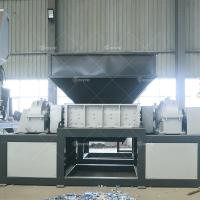 China Double Shaft Shredder for Paper Cardboards and Plastic Waste in Machinery Repair Shops for sale