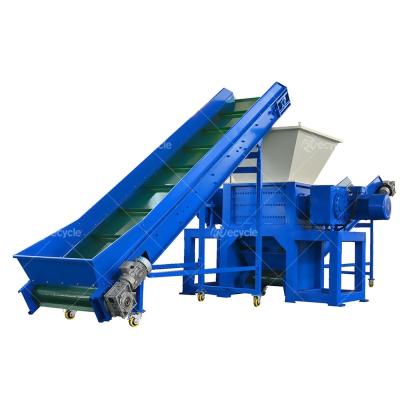 China Highly Efficient Portable Truck Plant Waste Rubber Tire Recycling Tire Shredder for sale