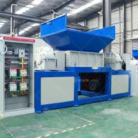 China Highly Efficient Portable Truck Plant Waste Rubber Tire Recycling Tire Shredder for sale