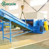China 2.8T Weight Single Shaft Shredder for Waste Copper Wires and Plastic One Shaft Design for sale