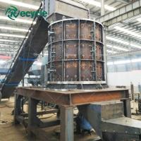 China E waste Scrap Iron Motor Stator Metal Vertical Hammer Crusher Recycling Machine for sale