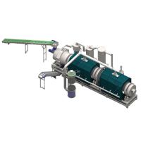 China Continuous Carbonization Furnace Aluminum Paint De-coating Furnace With No Smoke for sale