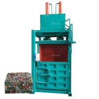 China Cardboard Bottle Metal Scrap Carton Compress Baler Machine Waste Paper Plastic Baling Equipment for sale