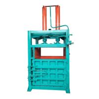 China 600 KG Hydraulic Cloth Baler Machine for Waste Paper PET Bottles and Used Clothing for sale