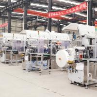 China L3300*W2300*H1600mm Wet Wipes Manufacturing Machine With Packaging Single Mini Pocket for sale