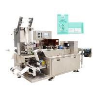 China Non Woven Wet Wipes Making Machine with 2.5KW Power and 120-200bags/min Packing Speed for sale