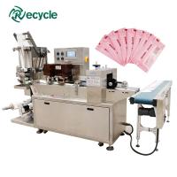 China Non Woven Wet Wipes Making Machine with 2.5KW Power and 120-200bags/min Packing Speed for sale