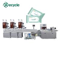 China 5-30pcs Multi Sheet Wet Wipe Wipes Machine Wet Wipe Making Machines for sale