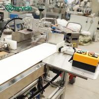 China 6 Lanes Wet Tissue Production Line Semi Automatic Baby Wet Wipes Manufacturing Machine for sale