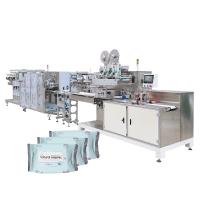 China AC 380V 50HZ/60HZ Fully Automatic Wet Wipes Packaging Machine for Hot-rolled Non-woven for sale