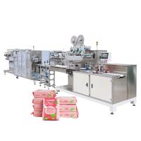 China AC 380V 50HZ/60HZ Fully Automatic Wet Wipes Packaging Machine for Hot-rolled Non-woven for sale